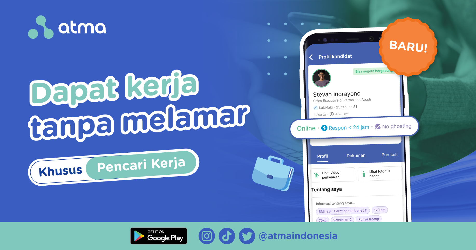 Lamar loker MSS di Atma! 100% gratis Lamar loker MSS di Atma! 100% gratis